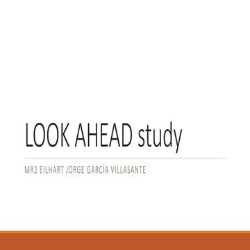 LOOK AHEAD study (2).pptx