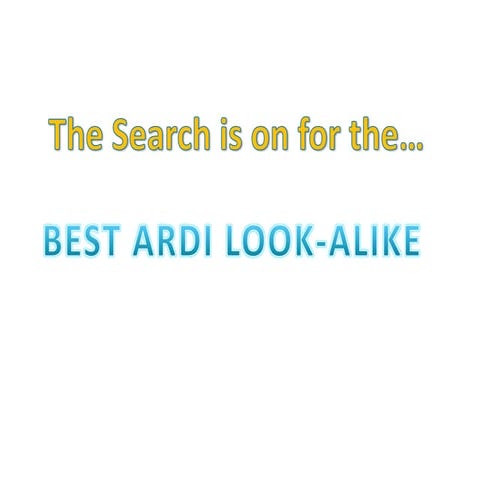 ARDI Celebrity Look alikes | PPT