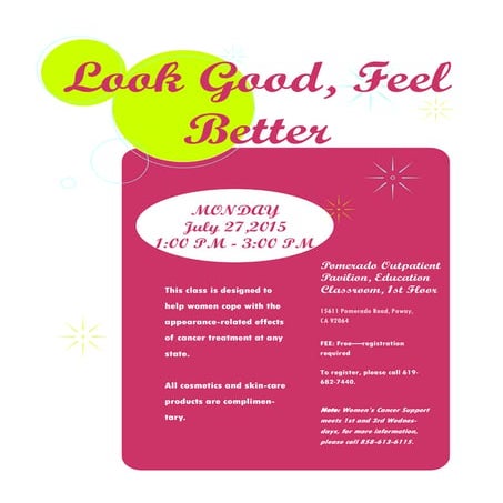 Look Good, Feel Better | PDF