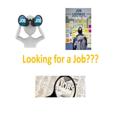 Looking for a Job.ppt