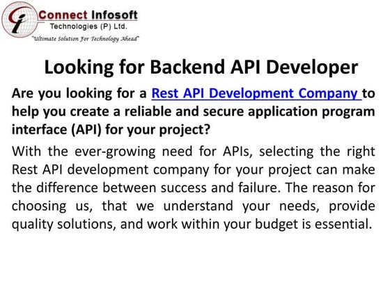 Introduction-to-APIs. Importants of APIs | PPT