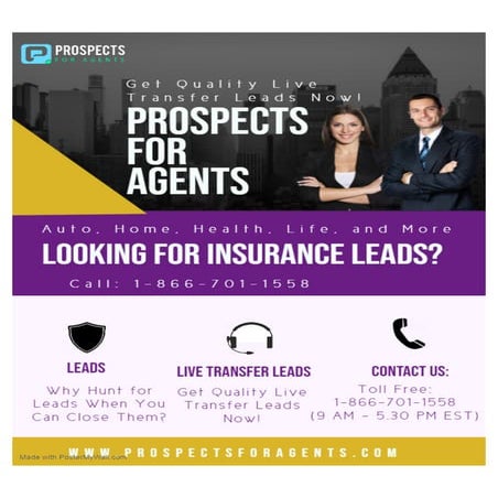Looking for insurance leads? | PDF