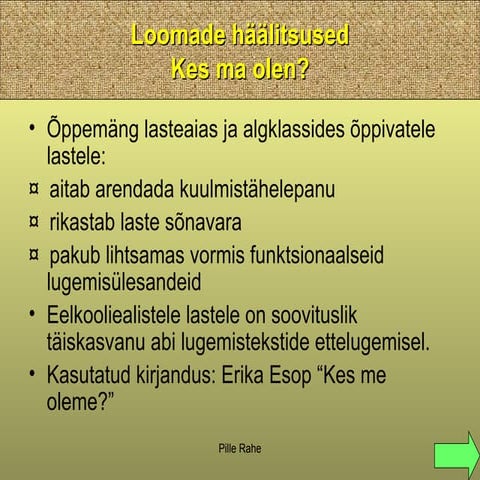 Loomad | PPT
