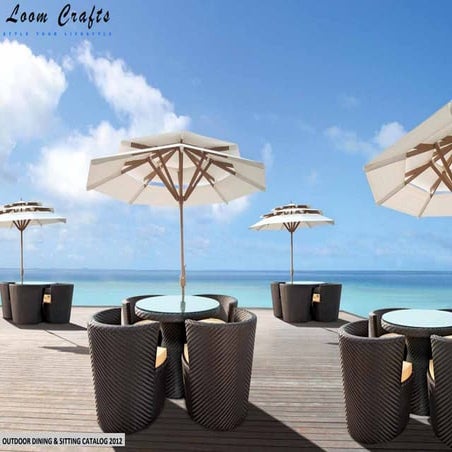 Loom Crafts Outdoor Dining Catalog 2012 | PDF