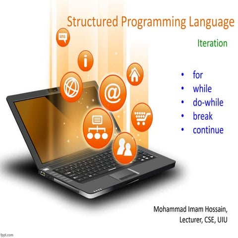 Spl 8 Loop Statements In C Ppt 3501