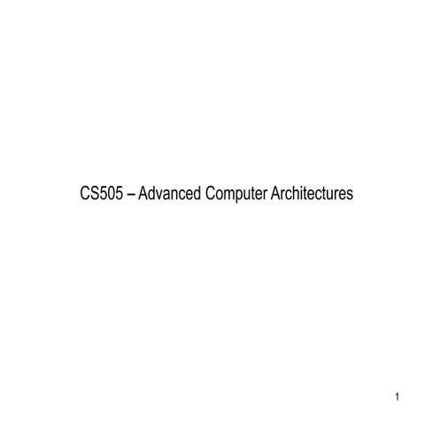 Loop Unroll_ACA_CS505.ppt