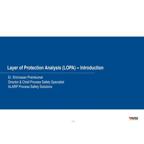 Layer of Protection Analysis Introduction | PDF