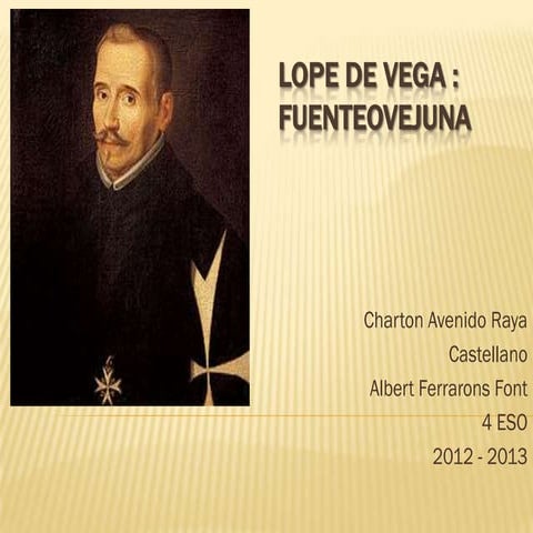 Lope de Vega | PPTX