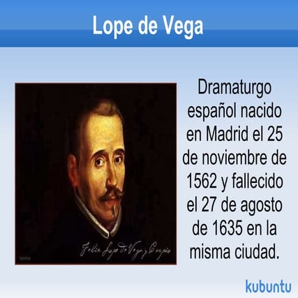 Lope de vega IES Villa de Nijar | ODP