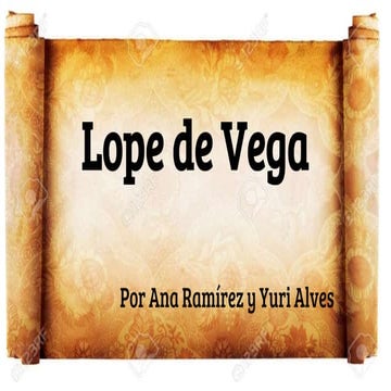 Lope de vega | PPTX