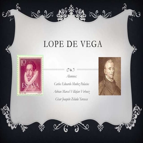 Lope de vega | PPTX