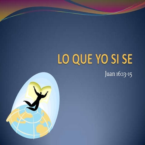 Lo Que Yo Si Se | PPTX
