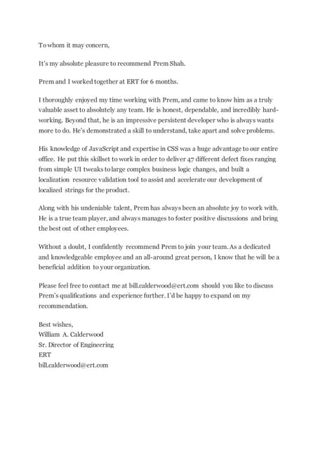 Land Rover Parts Recommendation Letter | DOCX