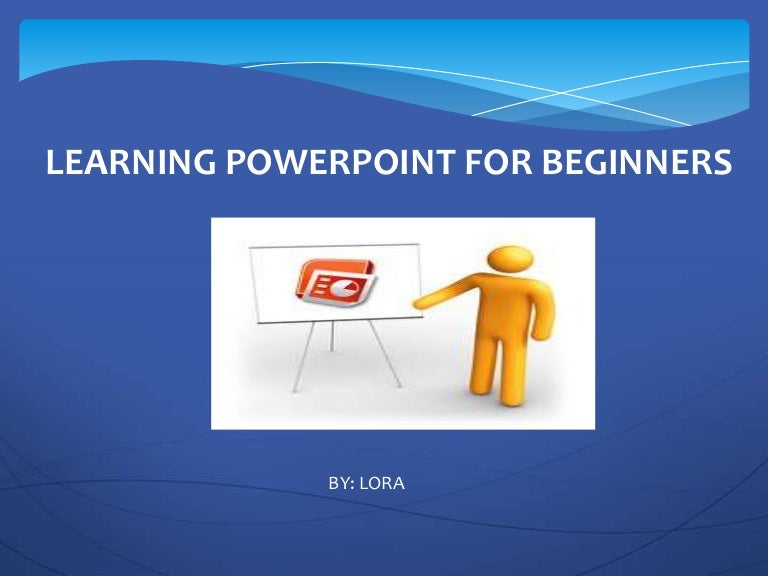 learning powerpoint for beginners