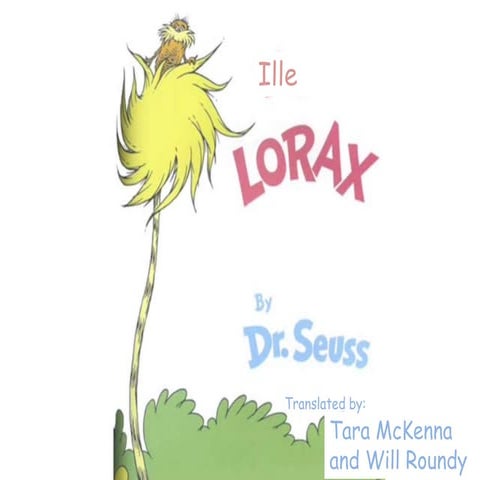 The Lorax in Latin | PPTX