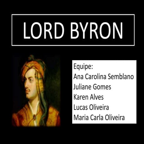 Lord Byron | PPT