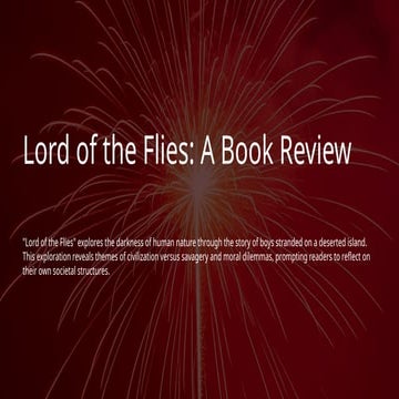 Lord of the Flies_ A Book Review and other aspects .pptx