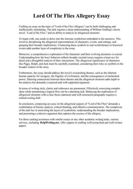 Lord Of The Flies Fear Essay.pdf