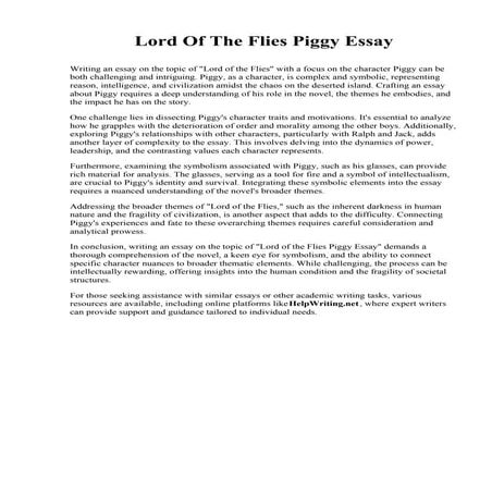 Lord Of The Flies Fear Essay.pdf