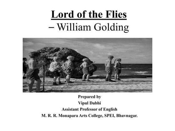 Lord of the Flies - full overview | PPTX | Fiction | Books and Literature