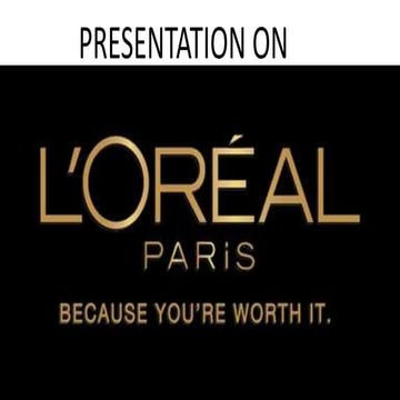 Loreal | PPTX