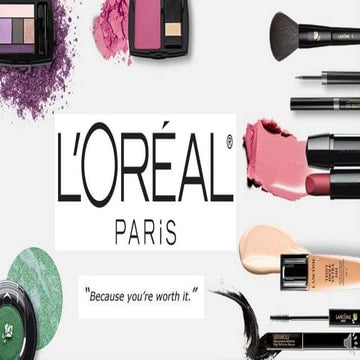 Loreal Paris presentation | PPTX