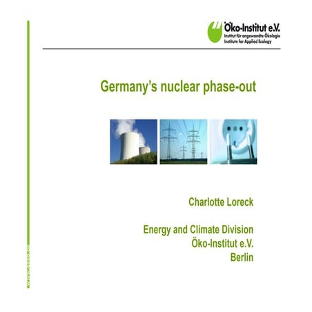 Germany’s nuclear phase-out | PDF | Power and Energy Industry | Industries