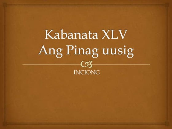 Noli me tangere kabanata 53 54 | PPTX