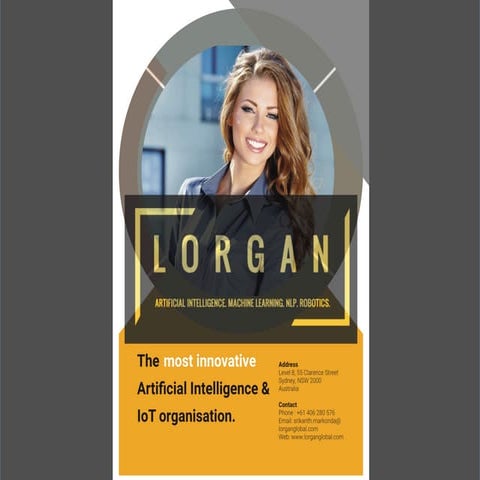 Lorgan business brochure, ai, iot, https://datacloud.design/ | PDF