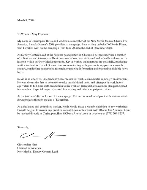 Church Letter of Recommendation | PDF