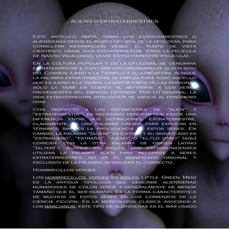 Los aliens | PDF