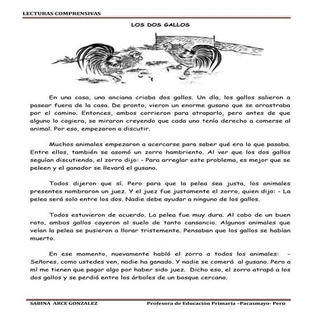 Los dos-gallos | PDF