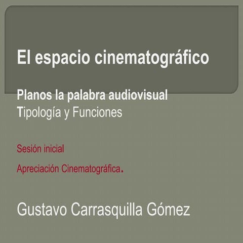 Los planos-cinematograficos 10 basicos | PDF