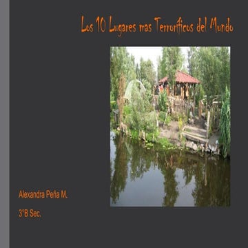 Los 10 lugares mas terroríficos del mundo | PPTX