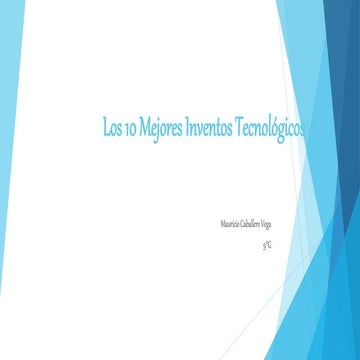 Los Mejores Inventos De La TecnologíA Del 2006 | PPT