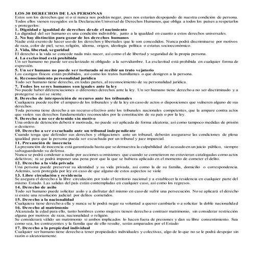 Derechos humanos | PDF