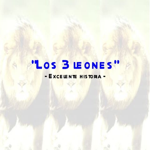 Los tres leones | PPT