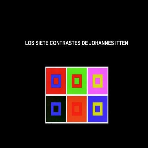 Los 7 contrastes de Itten | ODP