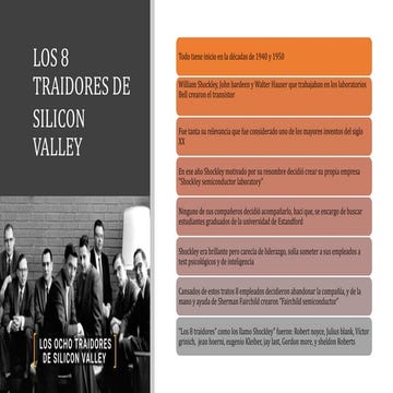 Los 8 traidores | PPTX