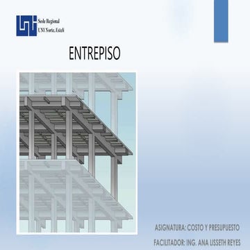 Losa entrepiso y estructura para el diseño | PPTX