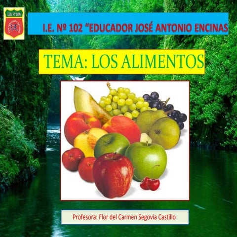 POWER POINT LOS ALIMENTOS | PPTX