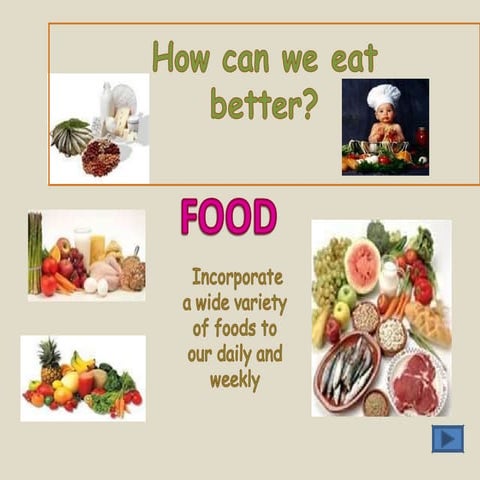 Los alimentos ingles | PPS