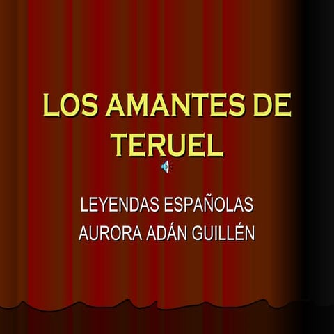Los amantes de teruel | PPT