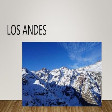 Los Andes | PPTX