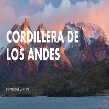 Los andes | PPTX