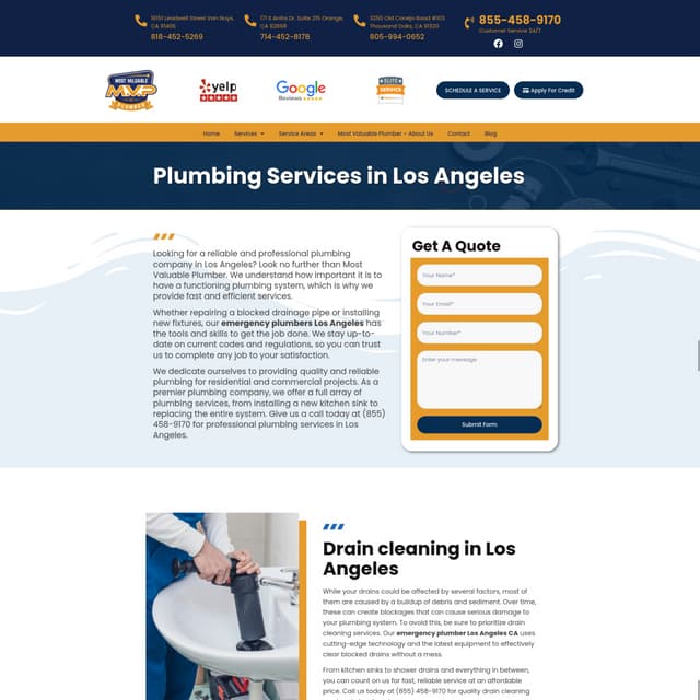 Los angeles California emergency plumbing | PDF
