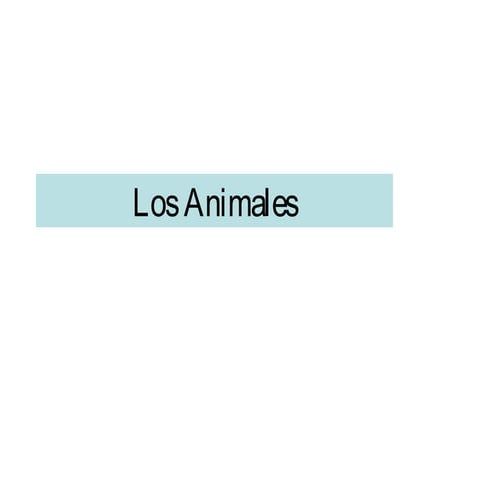 Los animales vertebrados | PPT