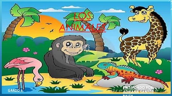 Secuencia de actividades de "Los animales" | PDF
