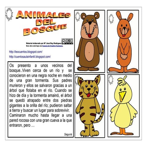 Los animales del bosque | PDF