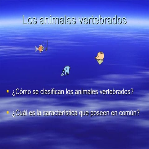 Los animales vertebrados | PPT